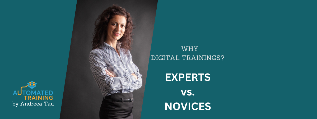 6 main differences between Experts and Novices - Automated Training