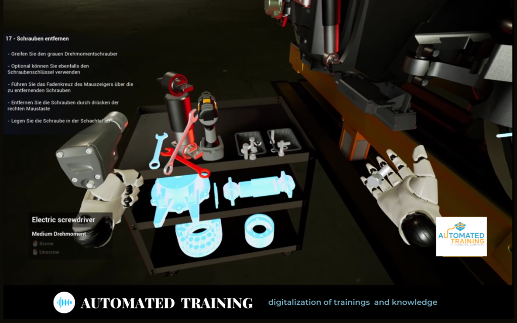 Virtual Reality Training Example - A journey into immersive learning - Automated Training